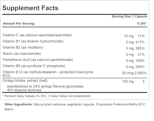 ginkgo biloba for cognitive support