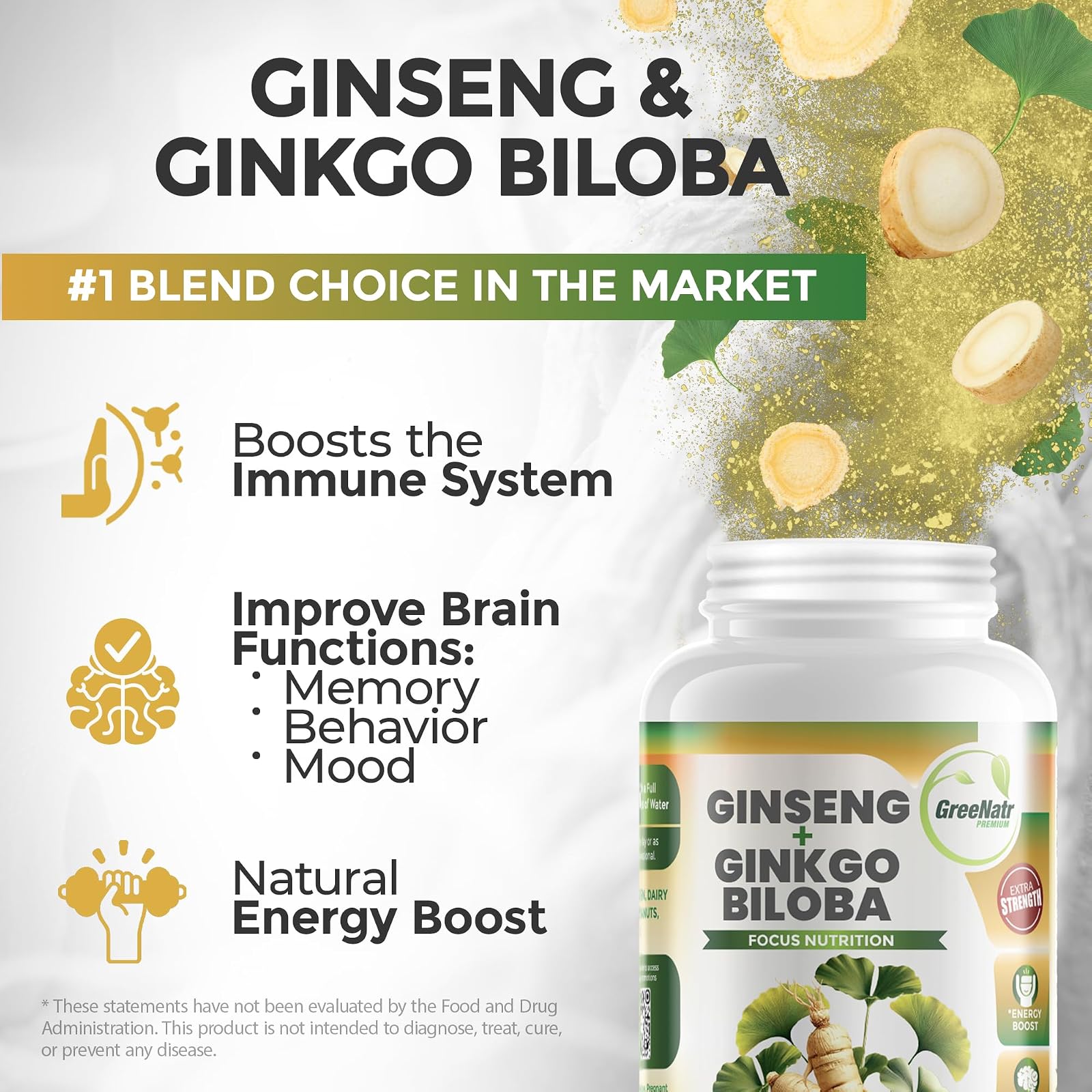 ginkgo biloba for cognitive support