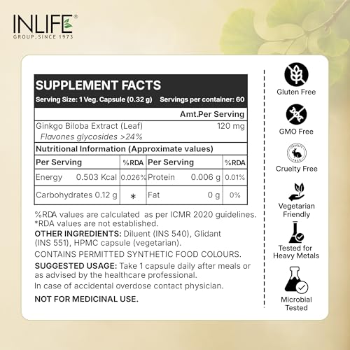 ginkgo biloba for enhanced circulation