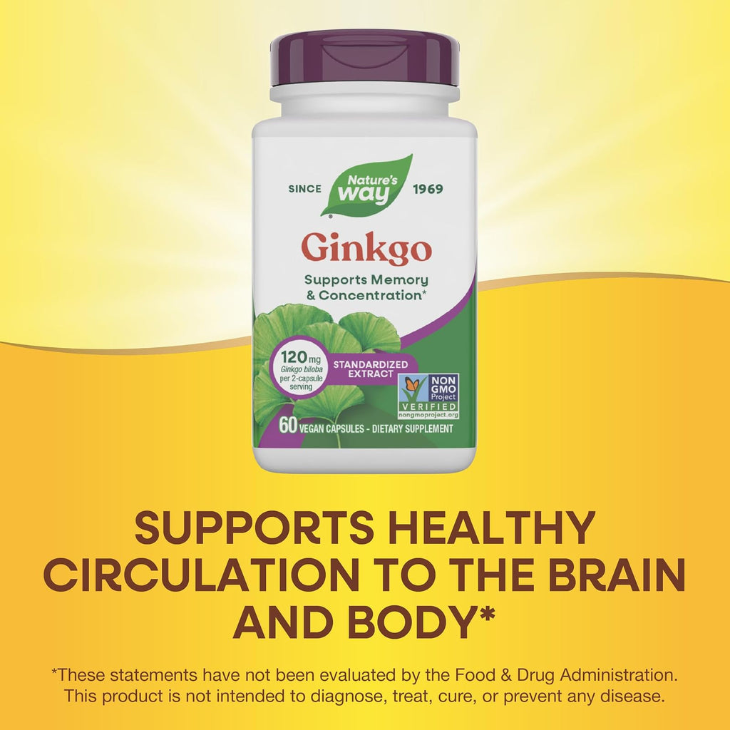 ginkgo biloba for improved circulation