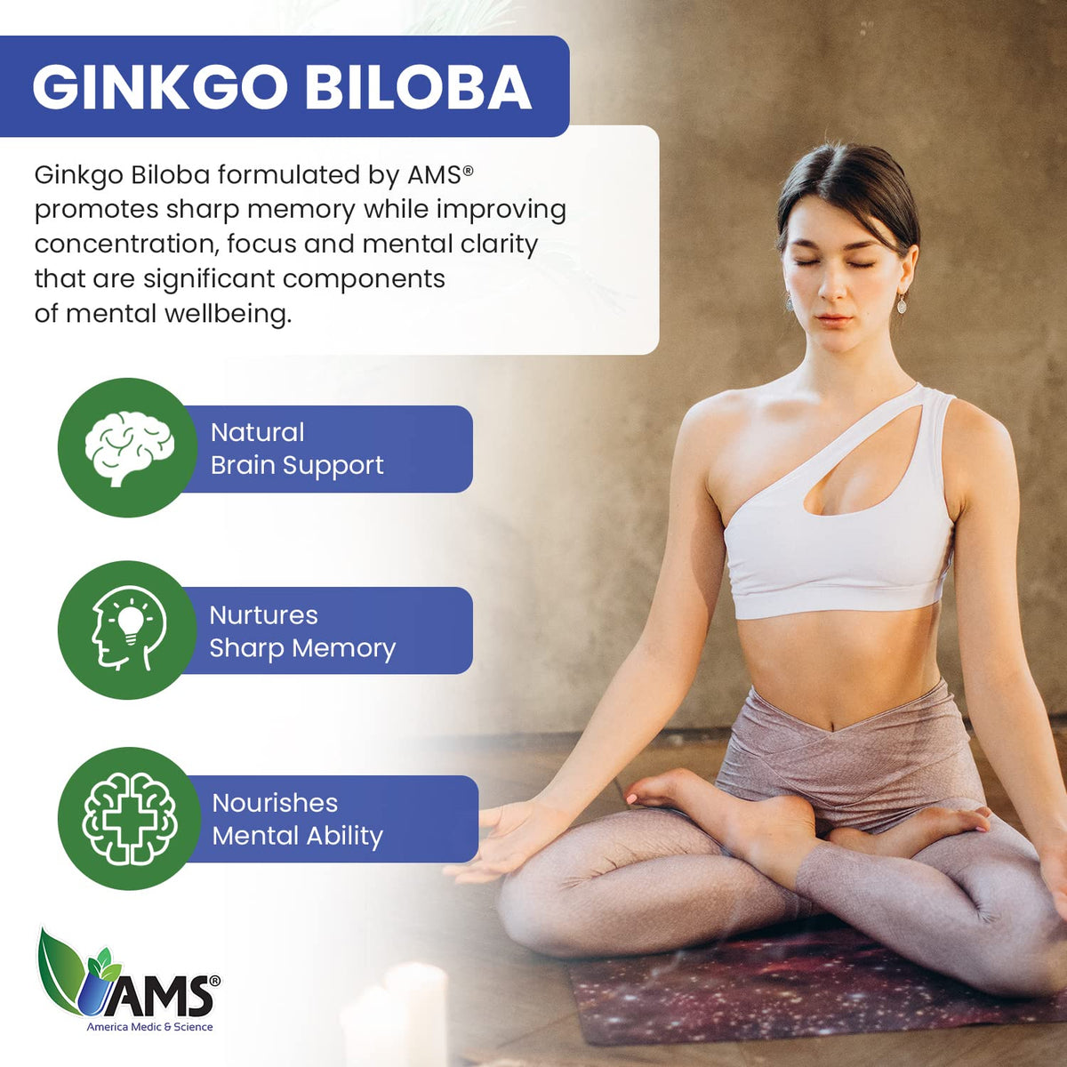 Ginkgo Biloba for improved circulation