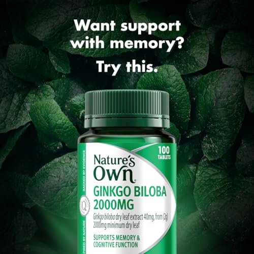 ginkgo biloba for improved concentration
