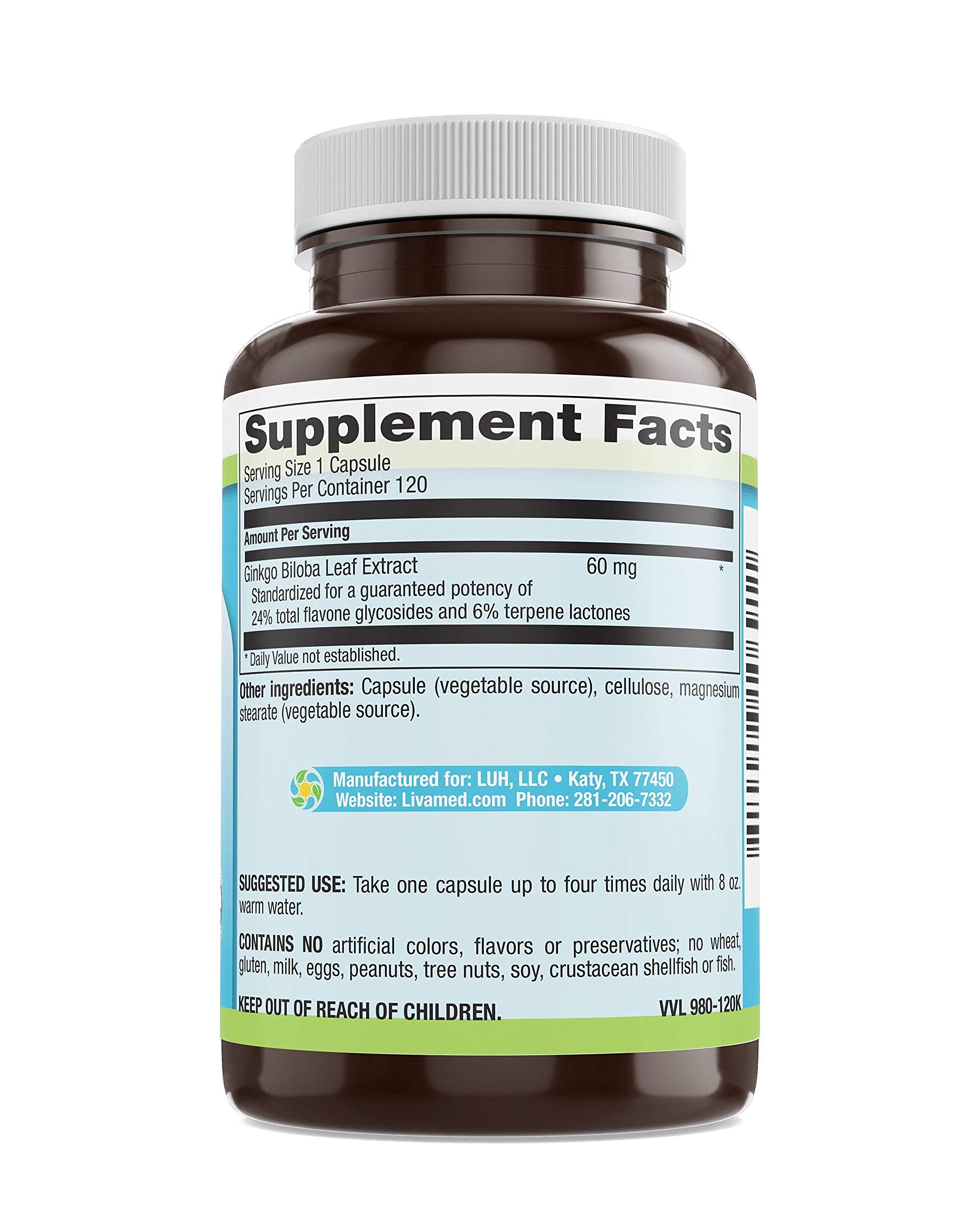 ginkgo biloba for improved focus