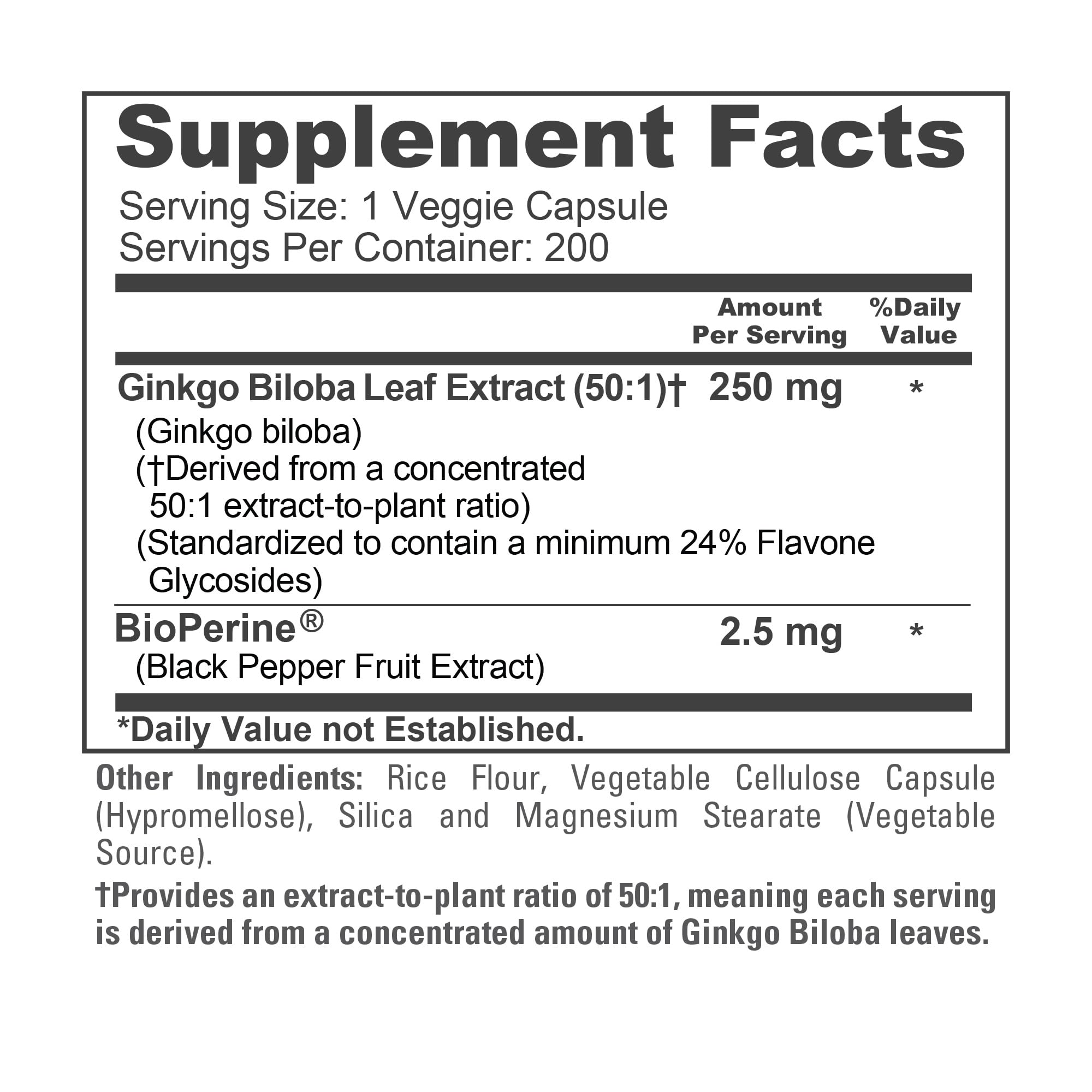 ginkgo biloba for improved focus