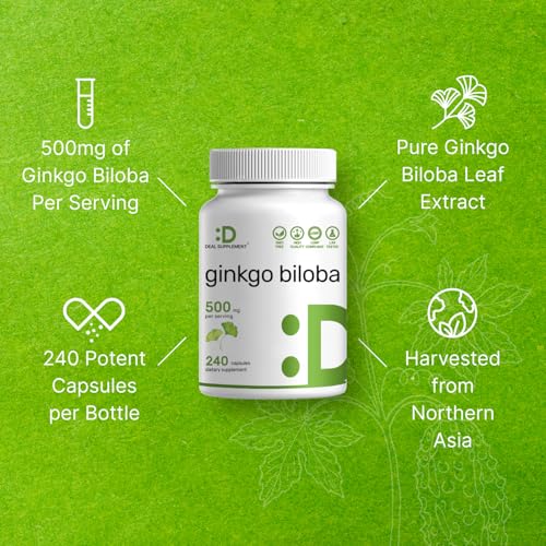 Ginkgo Biloba for improved focus