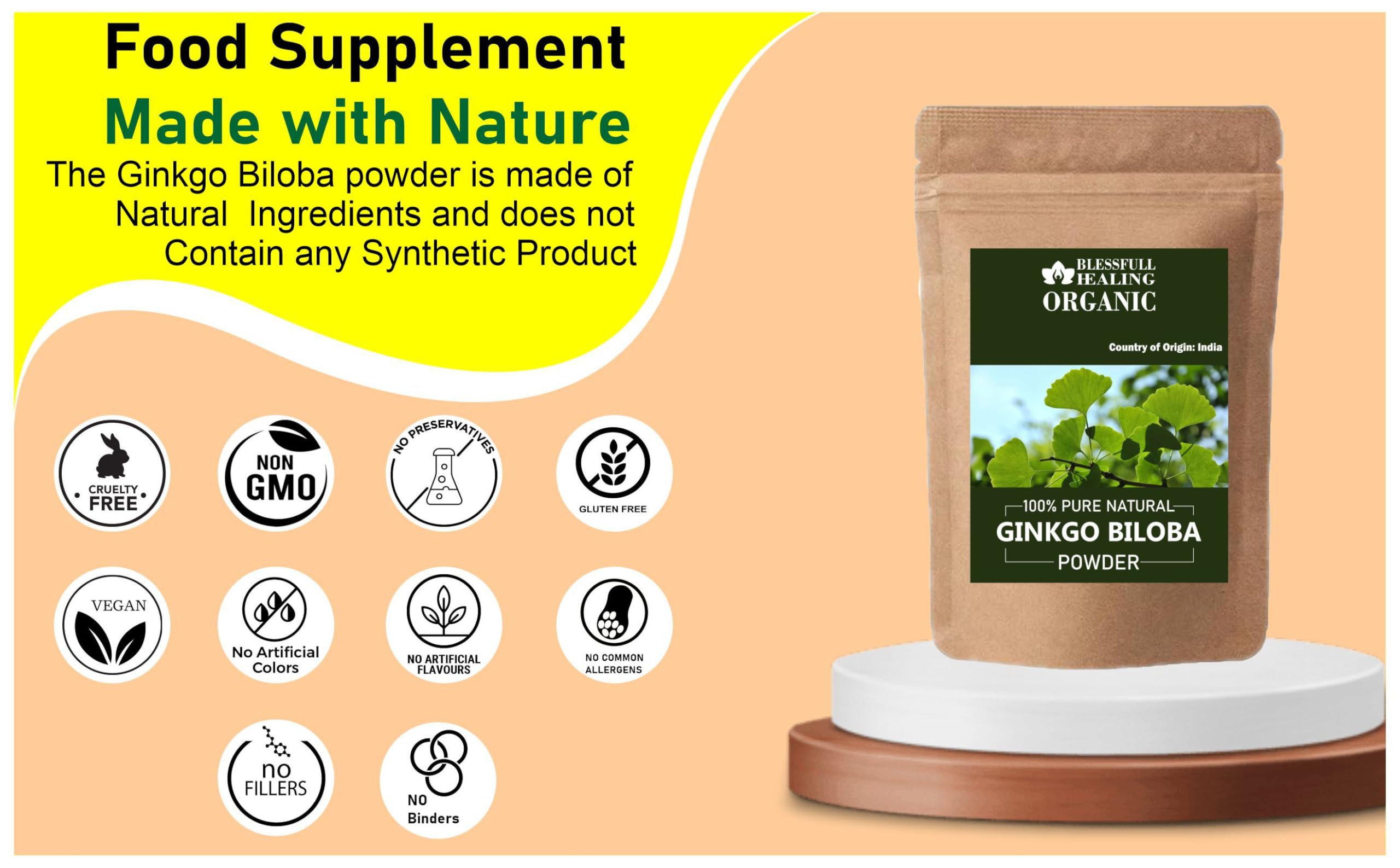 ginkgo biloba for improved focus
