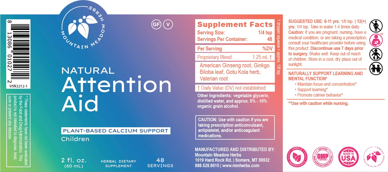 ginkgo biloba for learning support