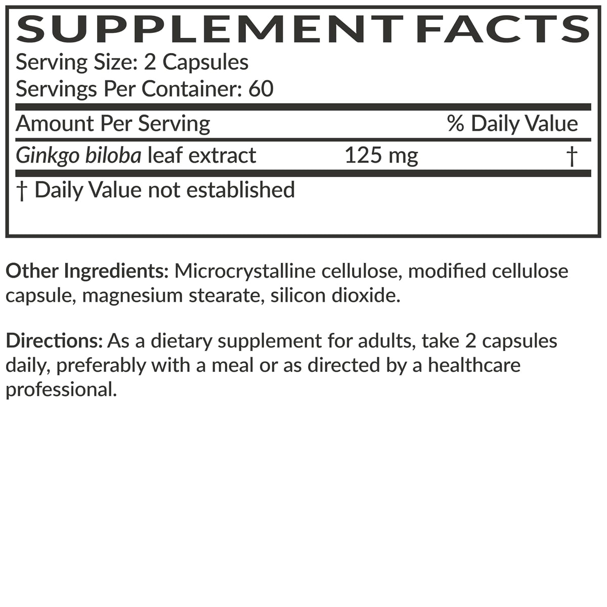 ginkgo biloba for mental clarity