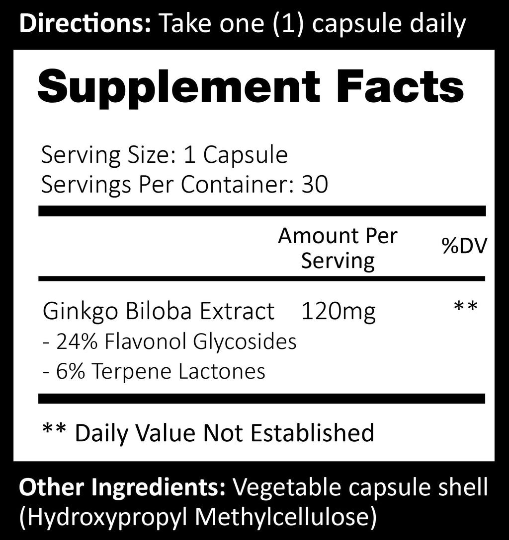 ginkgo biloba for overall vitality