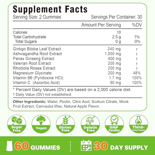 Ginkgo biloba fruit extract for vitality