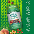 Ginkgo Biloba gummies for cognitive support