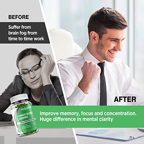 ginkgo biloba gummies for enhanced concentration