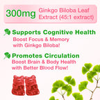 ginkgo biloba gummies for focus