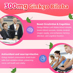 ginkgo biloba gummies for focus