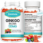 ginkgo biloba gummies for memory support