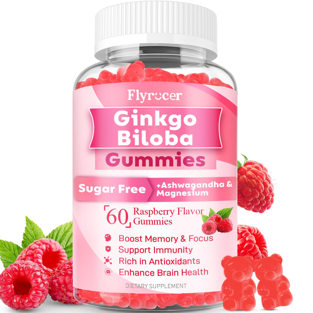 ginkgo biloba gummies for memory support