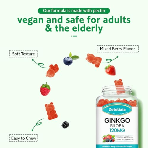ginkgo biloba gummies for men