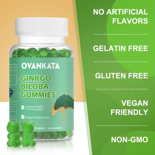 ginkgo biloba gummies for overall health