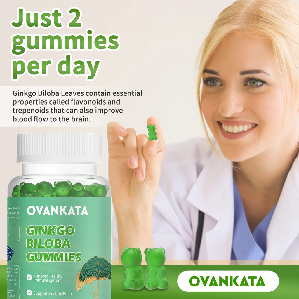 ginkgo biloba gummies for stress relief