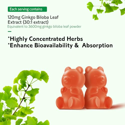 ginkgo biloba gummies for tinnitus relief