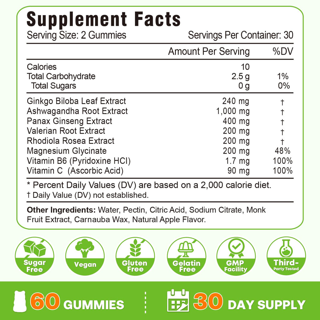 ginkgo biloba gummies for wellness