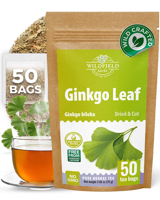ginkgo biloba herbal tea bags