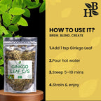 ginkgo biloba leaf for herbal tea