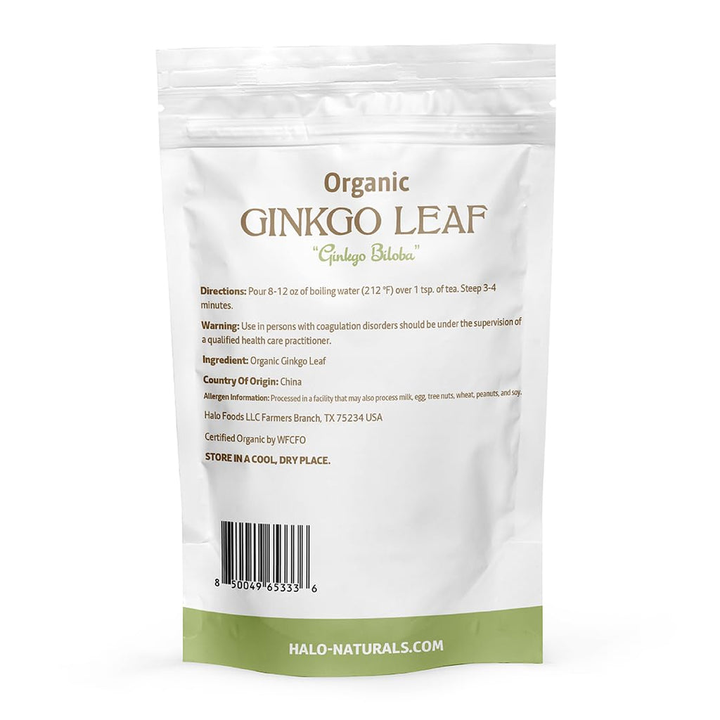 ginkgo biloba leaf for memory support