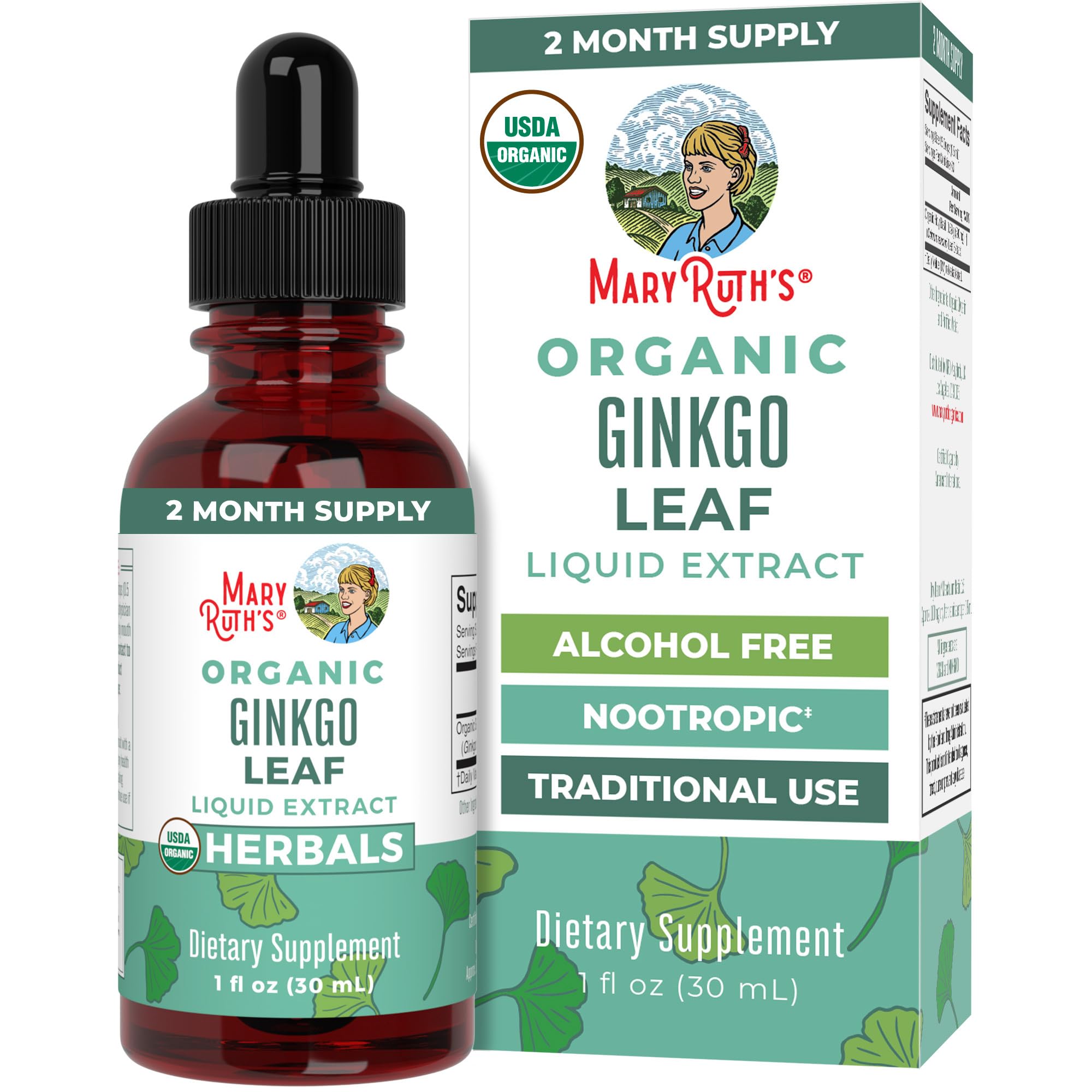 ginkgo biloba liquid drops for memory