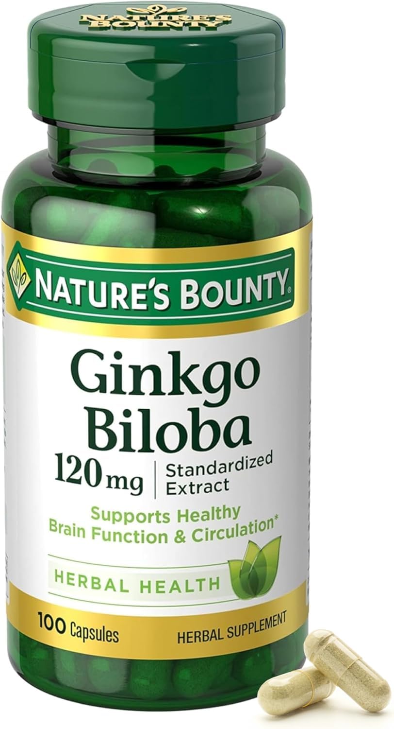 ginkgo biloba memory support capsules
