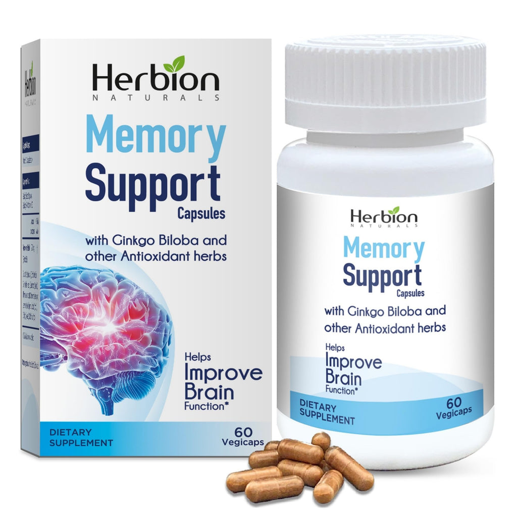 ginkgo biloba memory support capsules