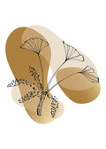 ginkgo biloba poster print for home decor