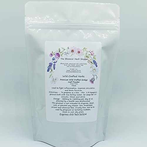 ginkgo biloba powder for tea