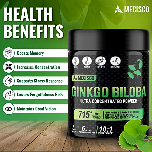 ginkgo biloba powder with moringa