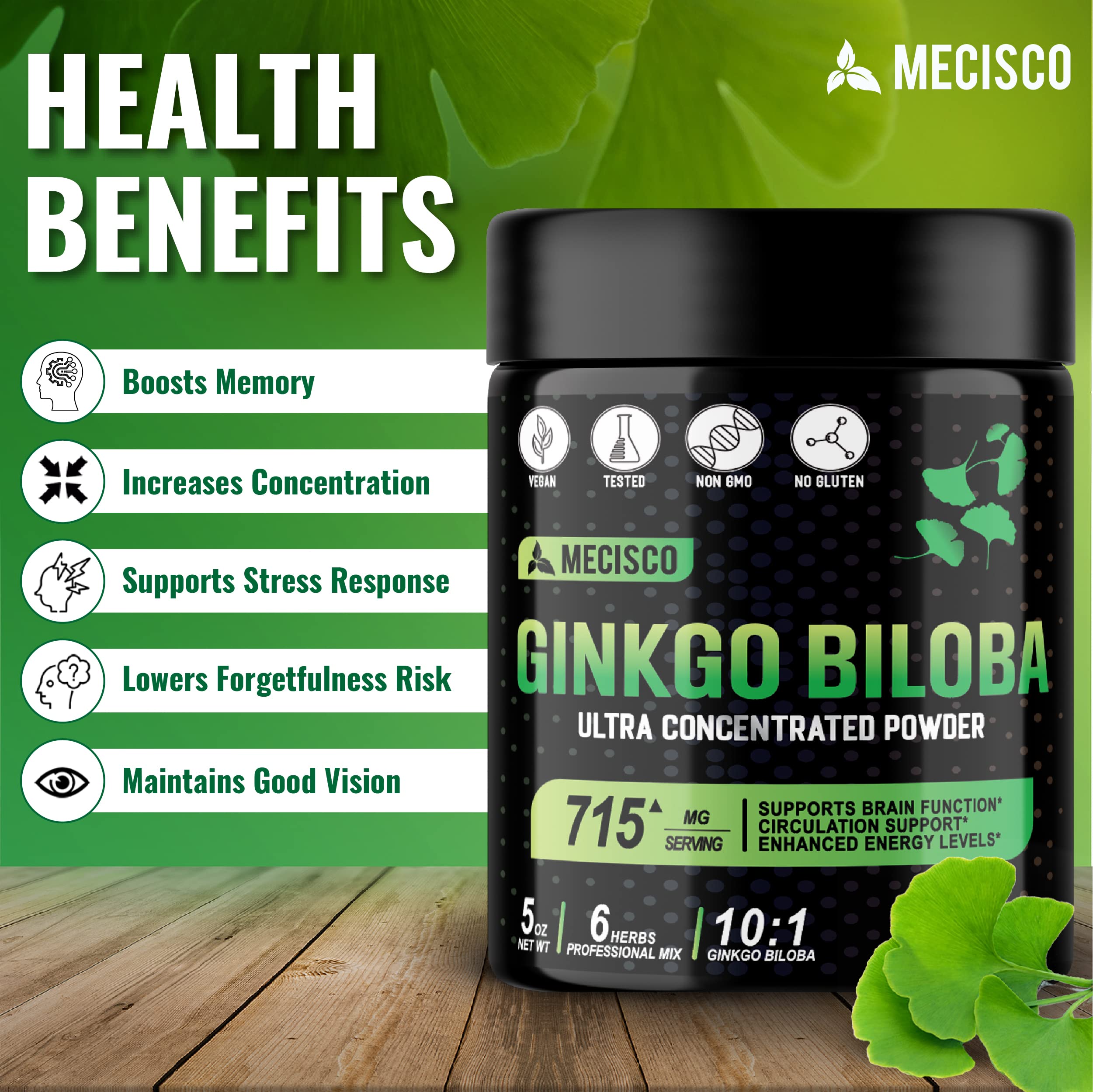ginkgo biloba supplement for cognitive health