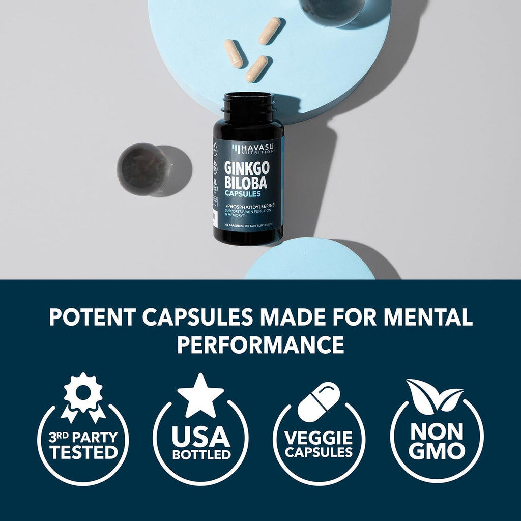 ginkgo biloba supplement for daily focus