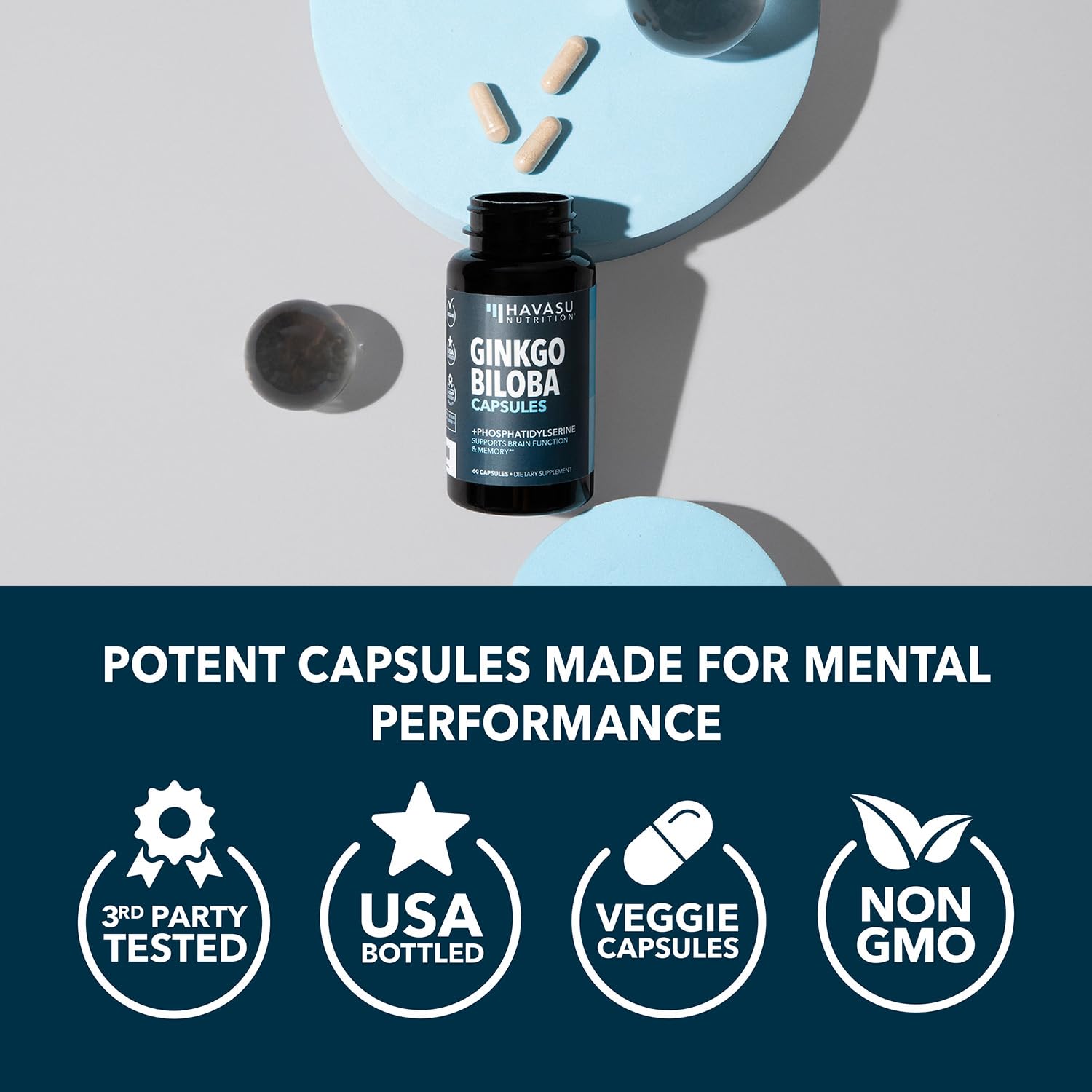 ginkgo biloba supplement for daily focus