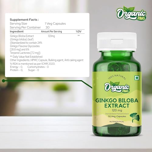 ginkgo biloba supplement for energy boost