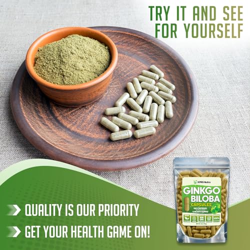 ginkgo biloba supplement for enhanced concentration