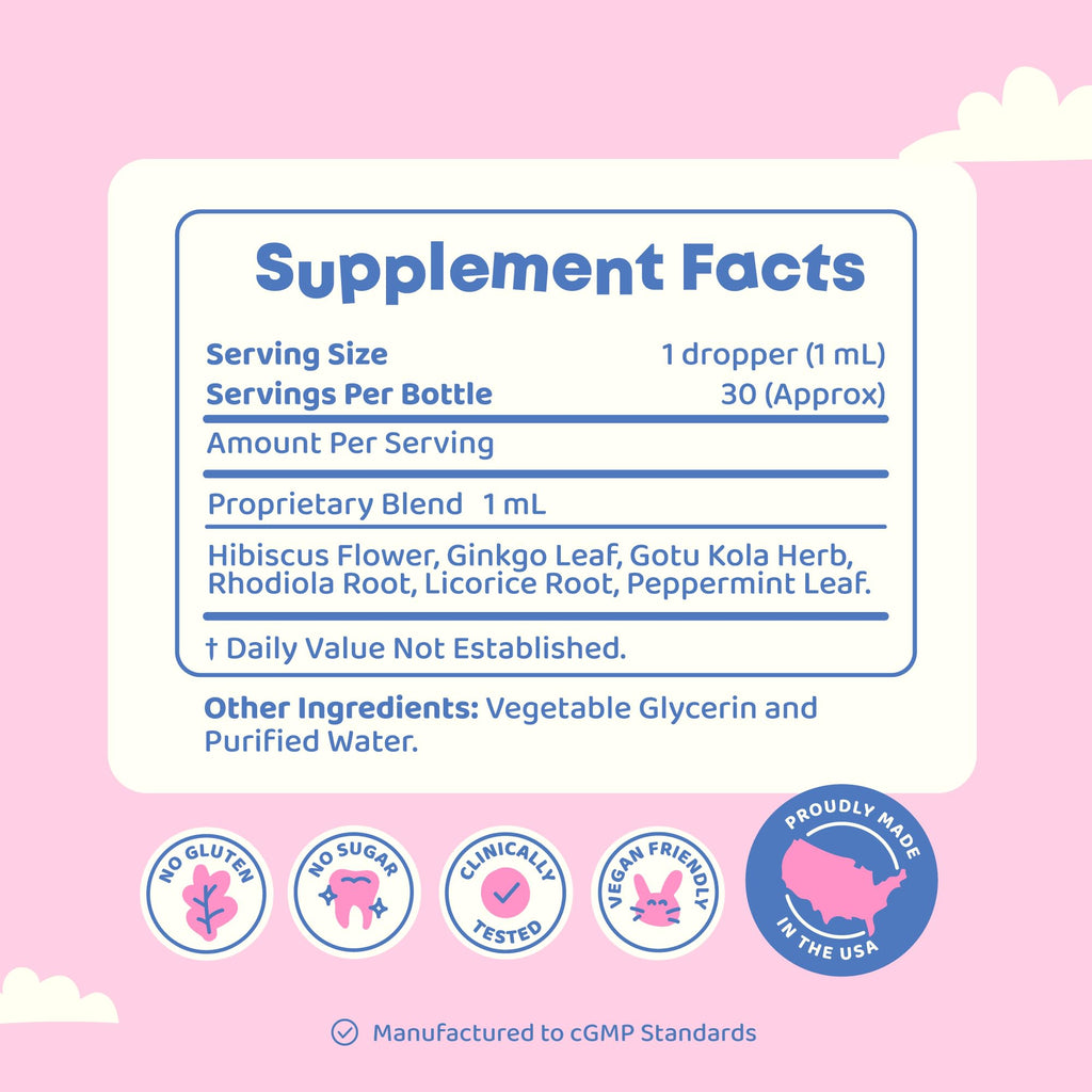 Ginkgo Biloba supplement for focus