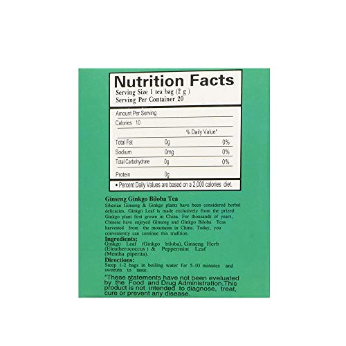 Ginkgo Biloba supplement for focus