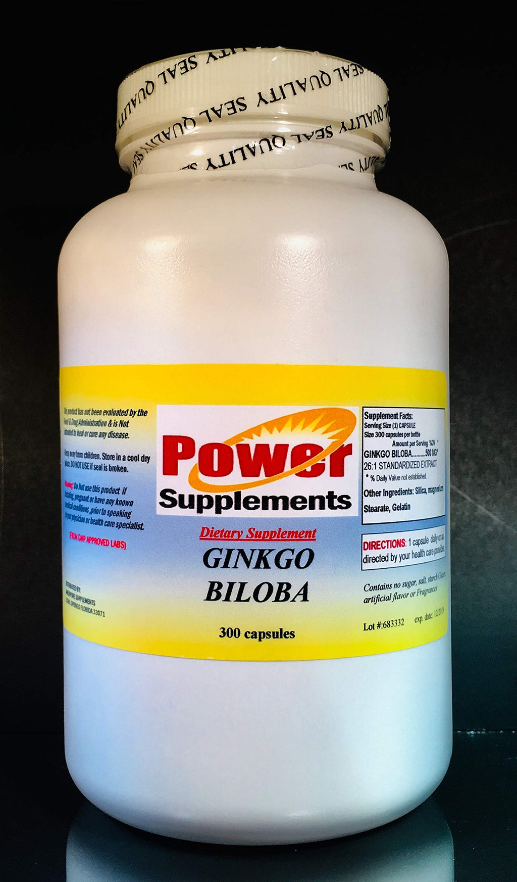 ginkgo biloba supplement for memory