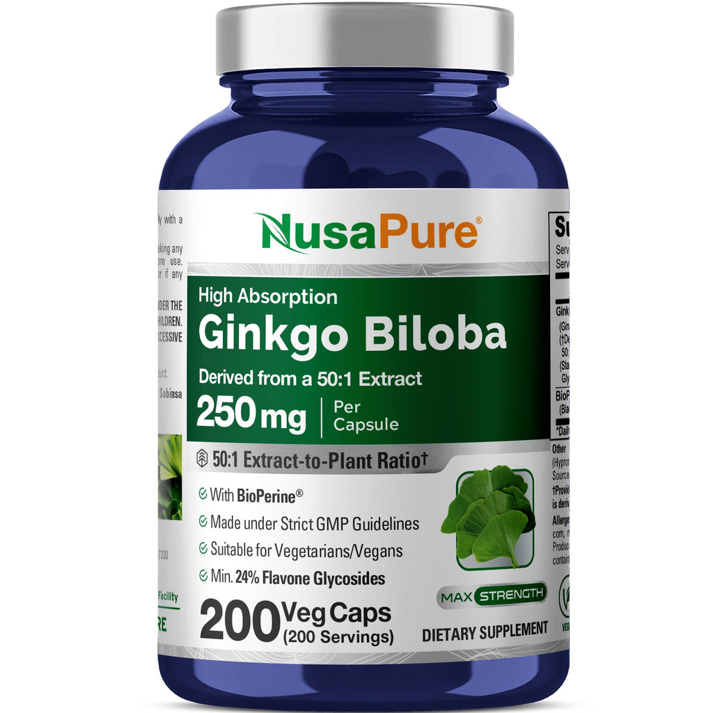 ginkgo biloba supplement for memory