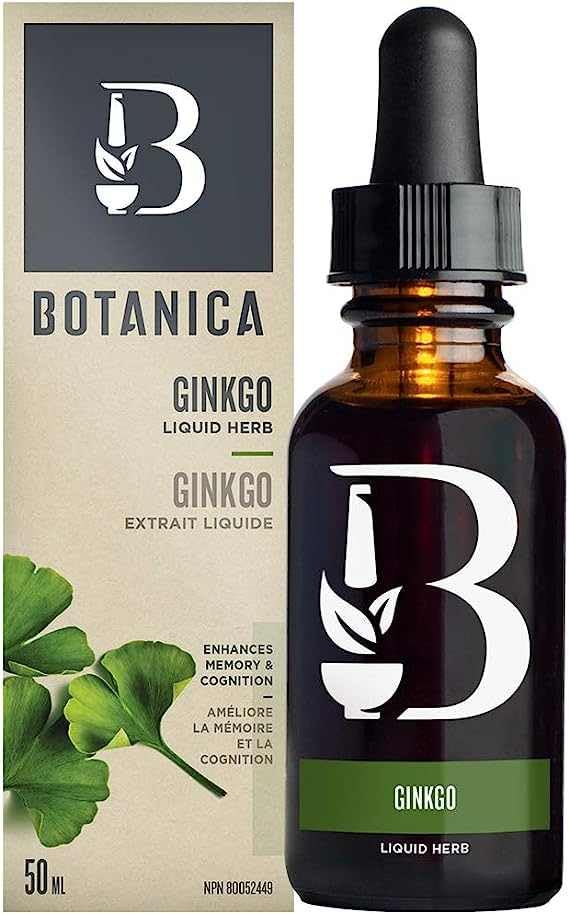 Ginkgo biloba supplement for memory