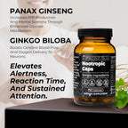 Ginkgo Biloba supplements for cognitive support