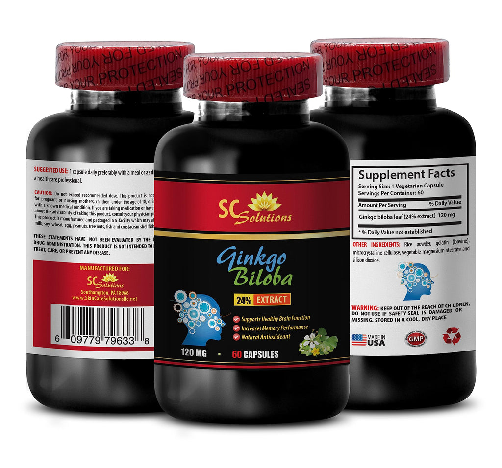 ginkgo biloba tablet for memory