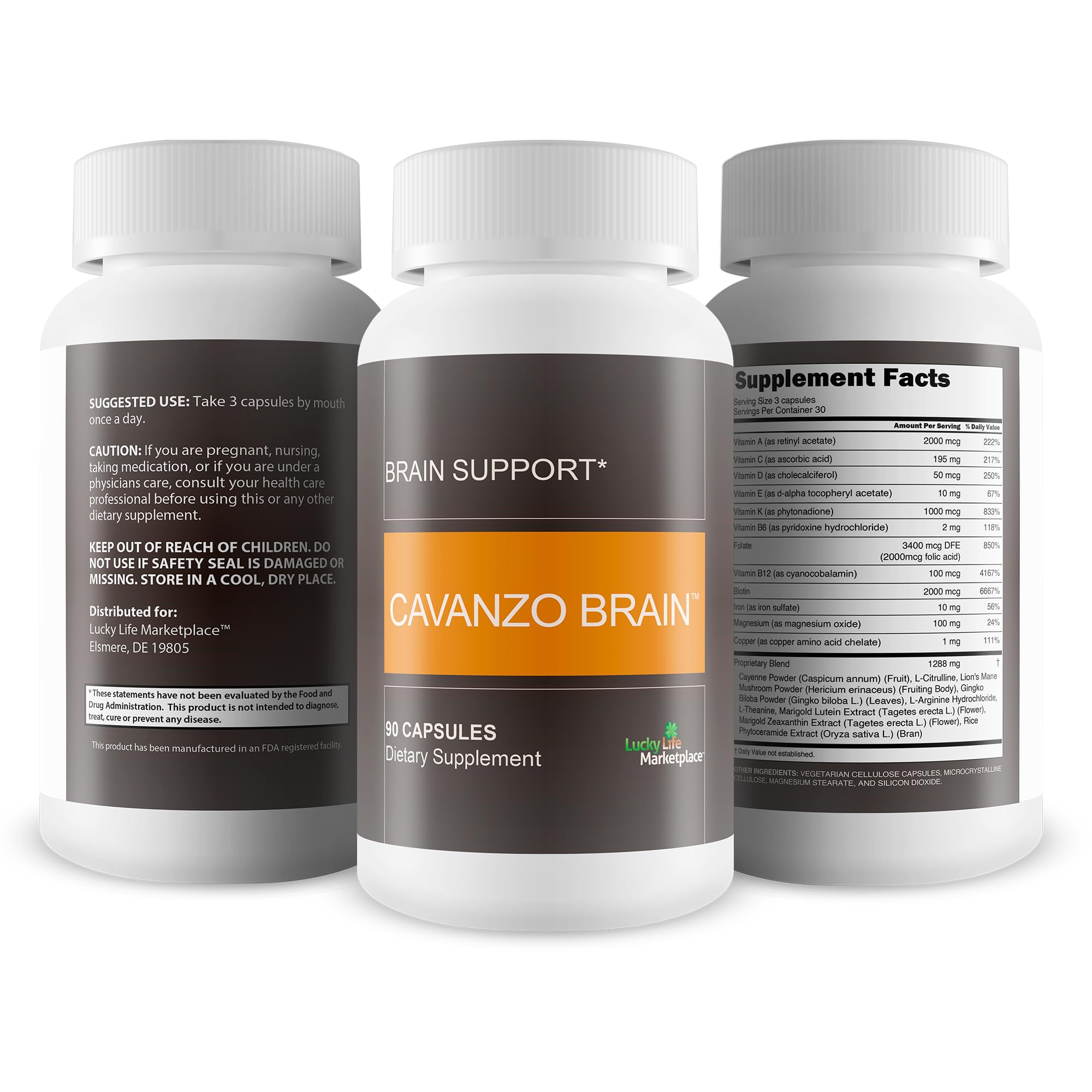 Ginkgo biloba tablets for better brain health