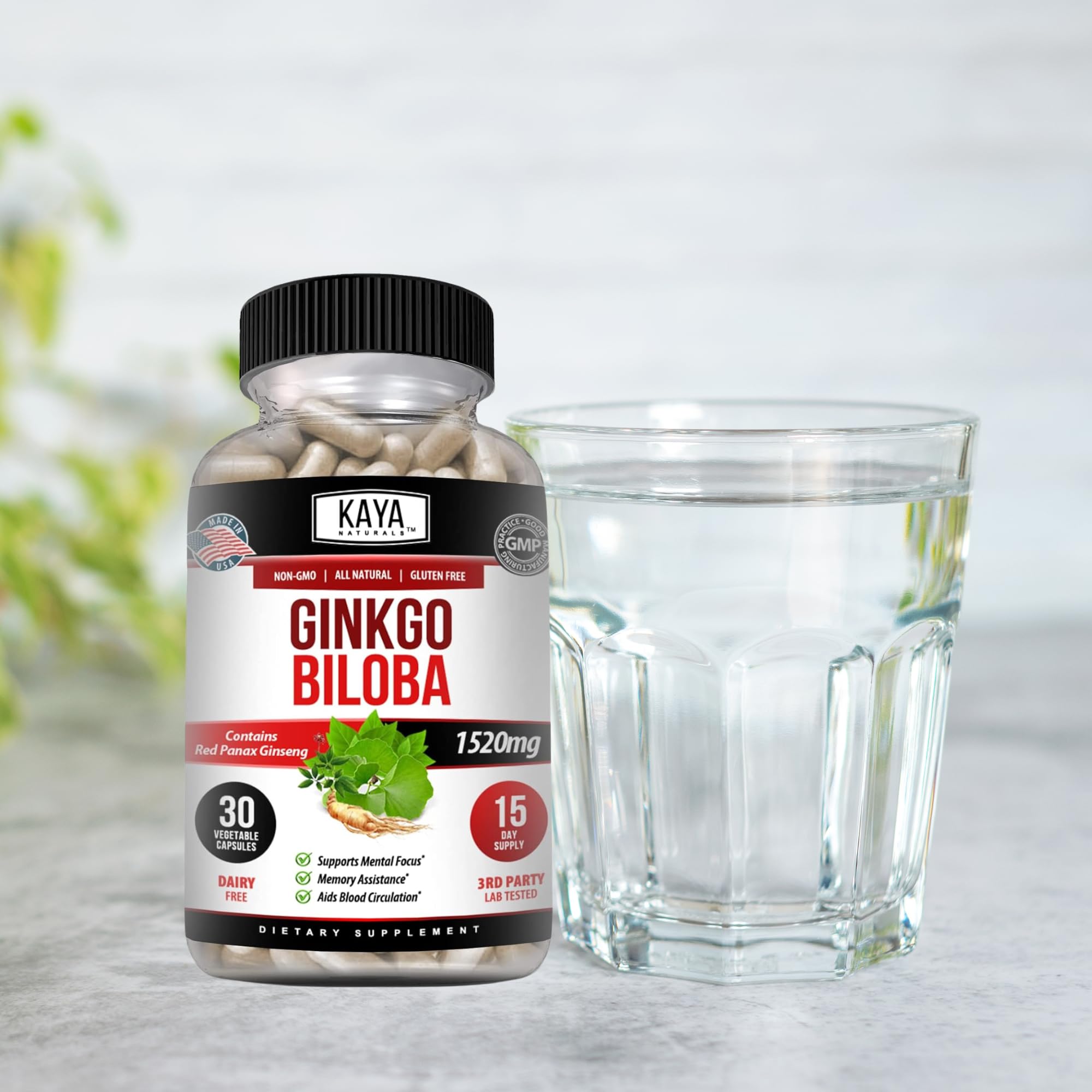 ginkgo biloba tablets for daily use