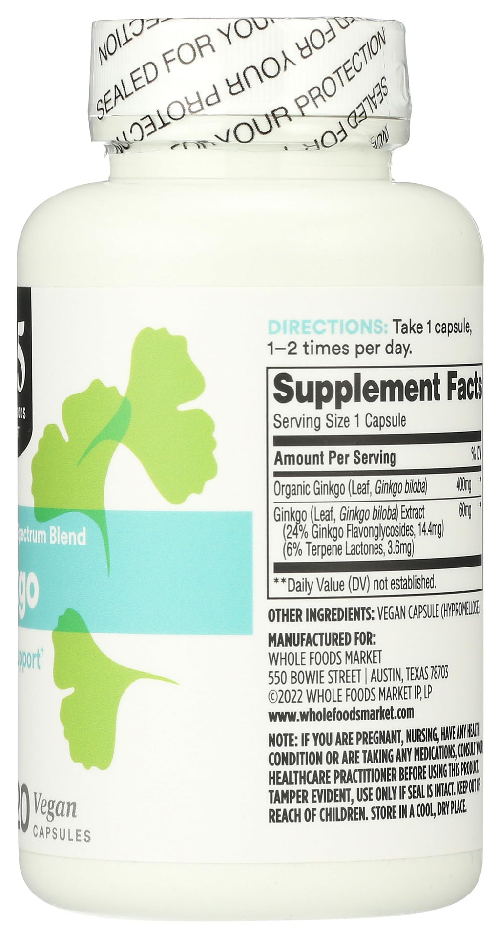 ginkgo biloba tablets for daily vitality