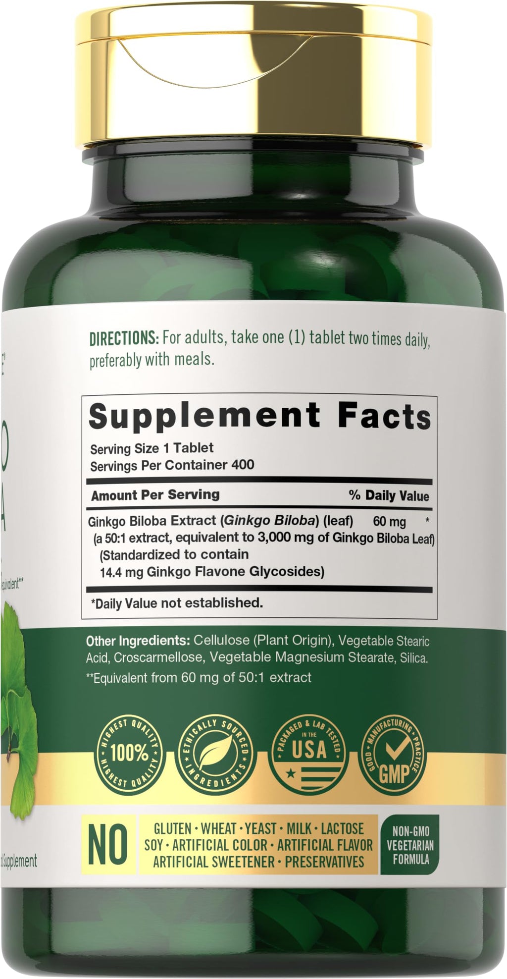 ginkgo biloba tablets for tinnitus relief